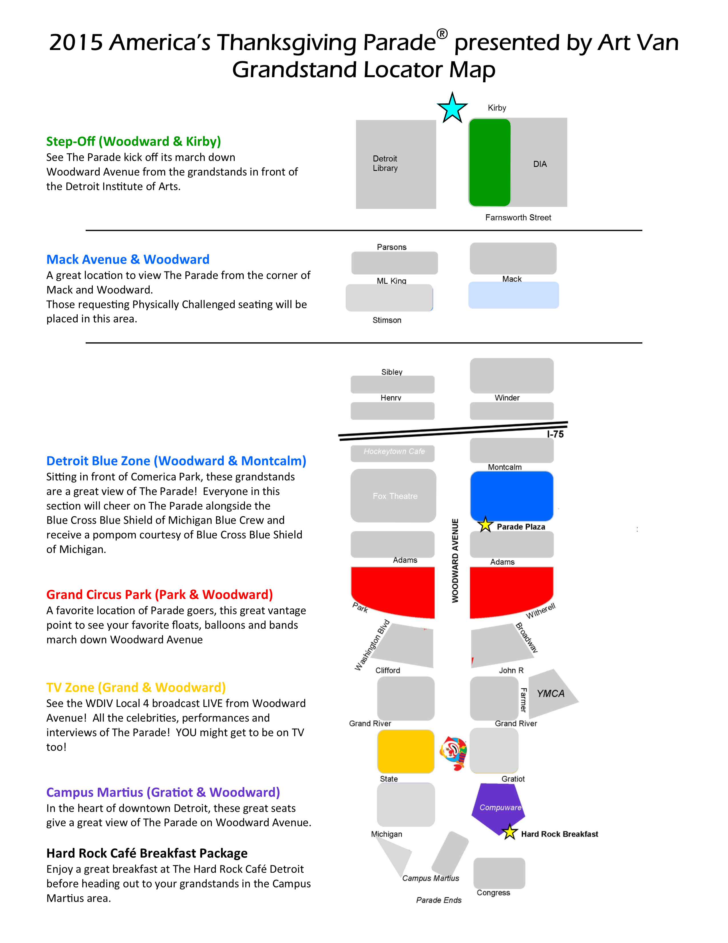2015 Locator Map 1 | The Parade Company